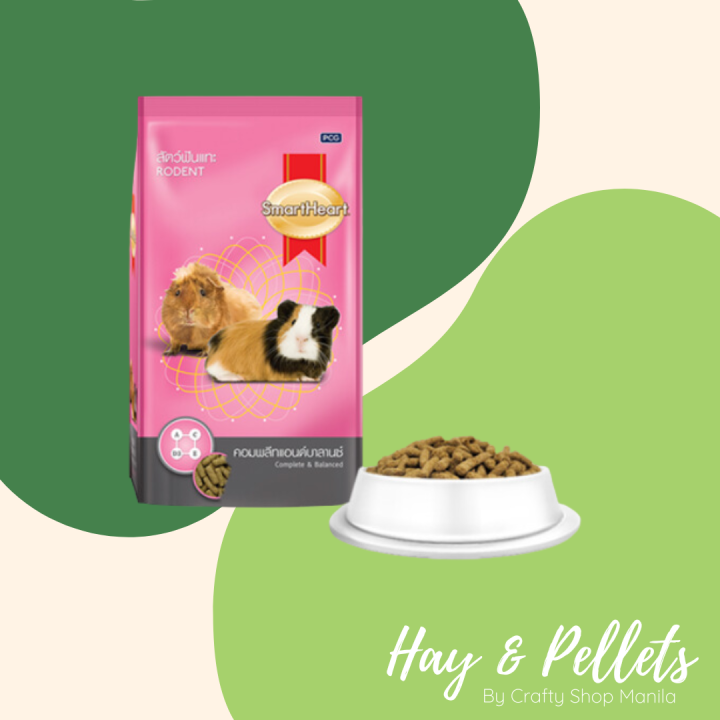 SmartHeart Rodent Pellets Complete & Balanced 1kg and 3kgs [Original ...
