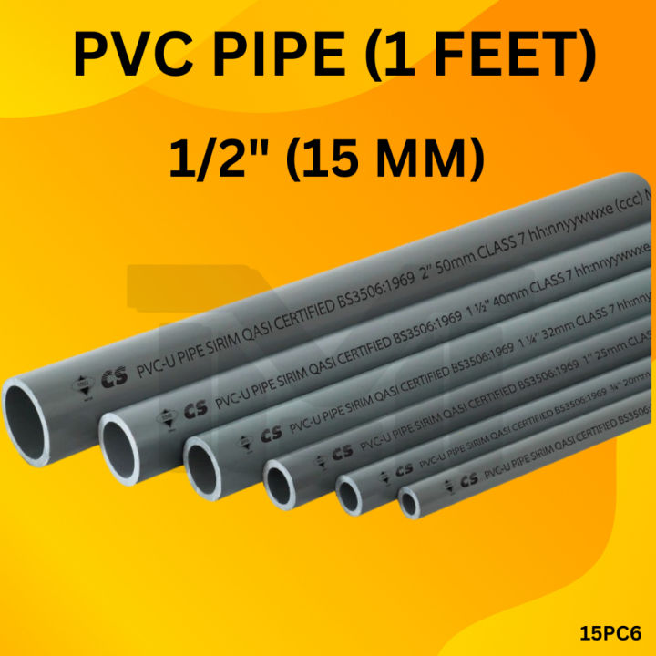 15MM PVC PIPE CLASS D（38 Inch/PCS ） | Lazada