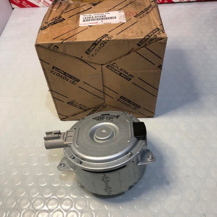 GENUINE TOYOTA RADIATOR FAN MOTOR FOR VIOS/YARIS 2016-UP (16363-0Y050 ...