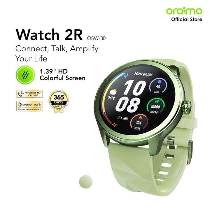 Oraimo Smart Watch 2R 1.39" Screen Colorful Jam Bluetooth Call ...