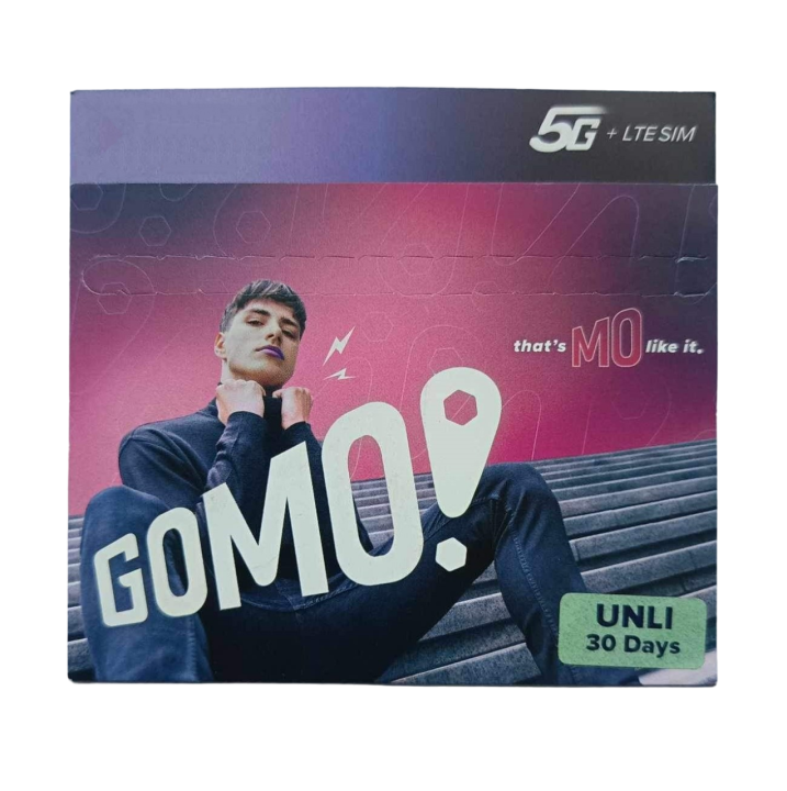 GOMO! SIM w/ 30 days UNLI data | Lazada PH