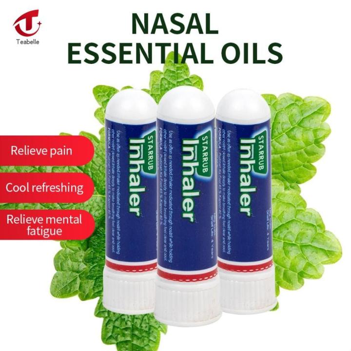 Teabelle Nasal Essential Oils Original Thailand Nasal Inhaler Refresh ...