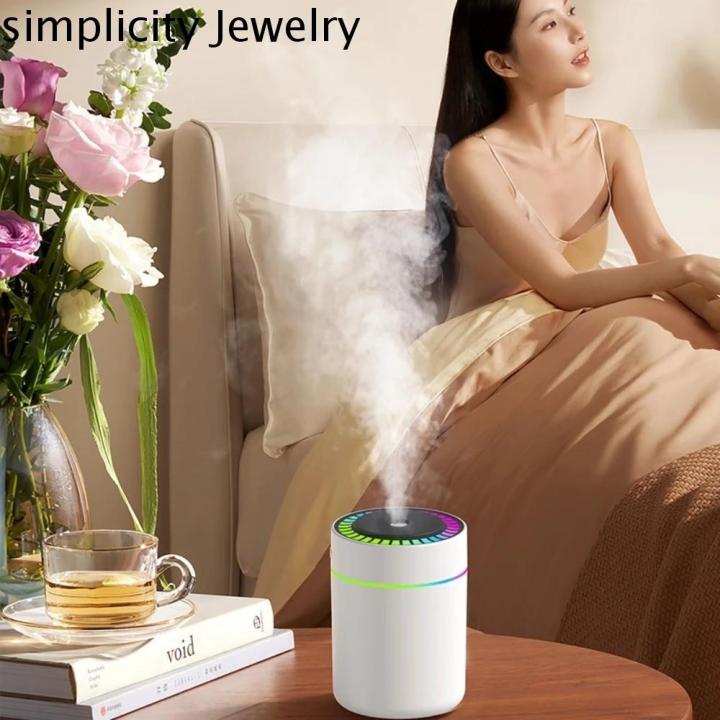 SIMPLIC Đèn LED Máy tạo độ ẩm mini 180ML Hoạt động im lặng Máy khuếch ...