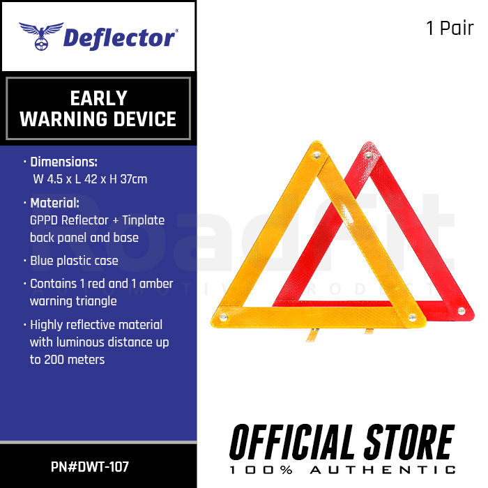 RoadFit Early Warning Device, 1 pair DWT-107 | Lazada PH