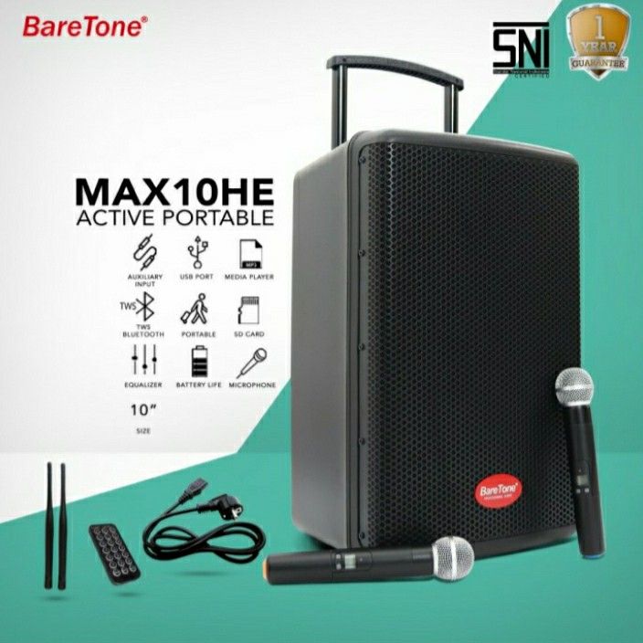 Speaker Baretone MAX10HE ORIGINAL | Lazada Indonesia