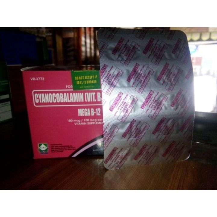 MEGA B12 excellence 10's | Lazada PH