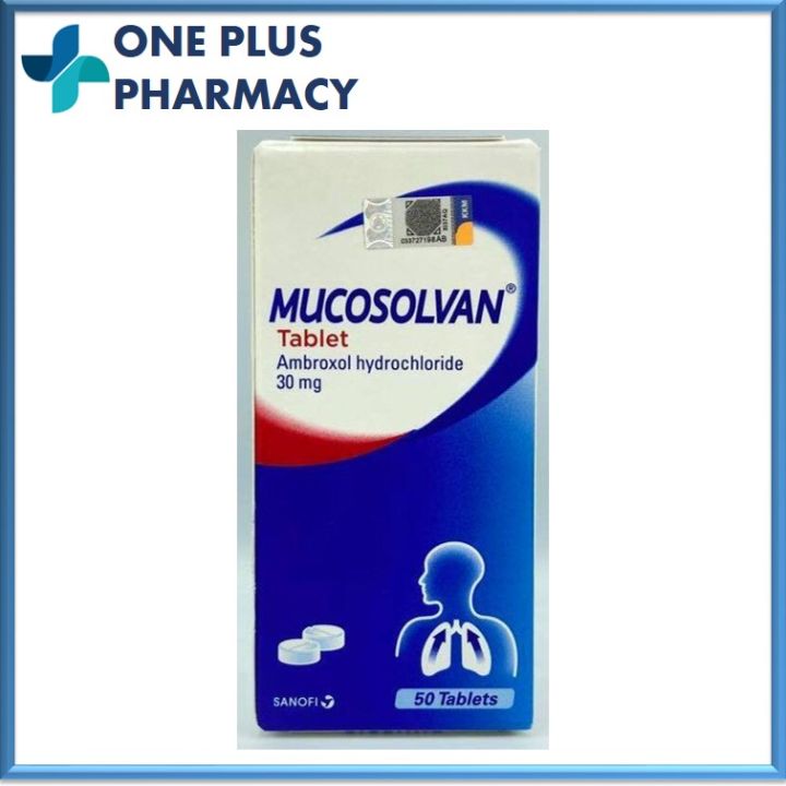 Mucosolvan 30mg Tablets 50's [EXP 11/2025] | Lazada