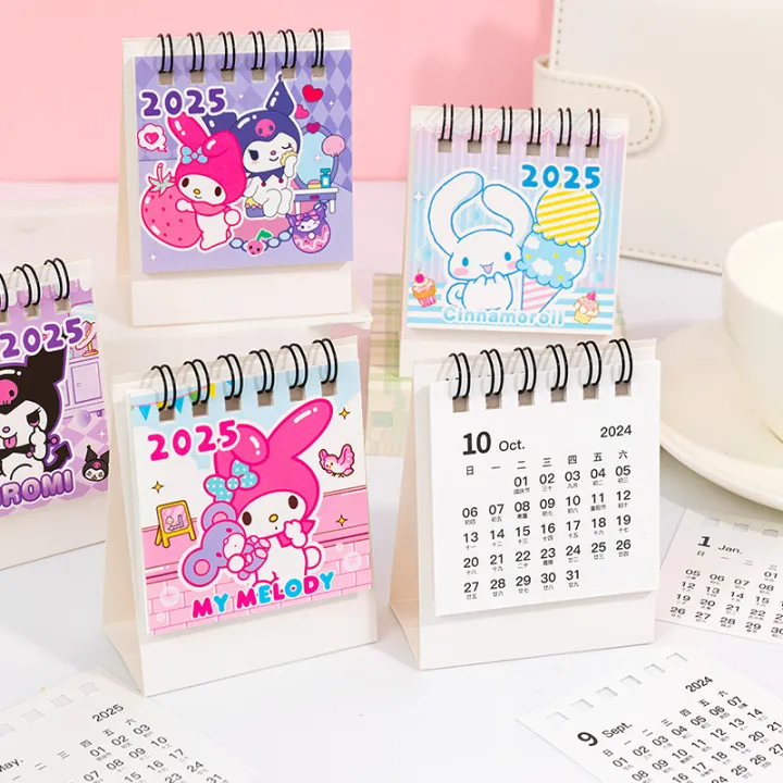 CAPY Kalender Mini 2025 Motif Karakter Kartun Calender Cartoon Meja ...