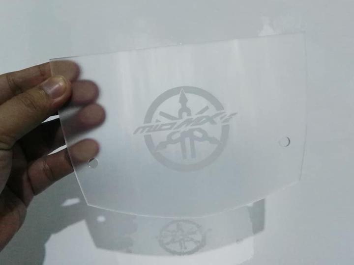 Mio mxi 125 engine cover (3MM ACRYLIC) | Lazada PH