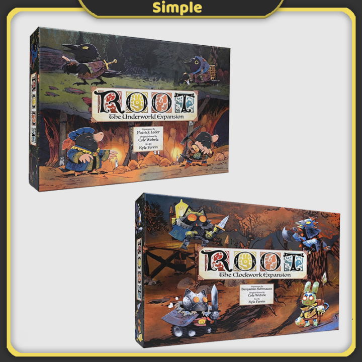 Leder Root Board Game Expansion Version The Clockwork & The Underworld ...