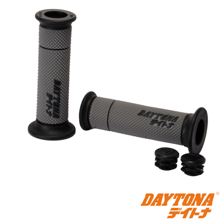 DAYTONA Road Race Grips - Black/Grey | Lazada PH