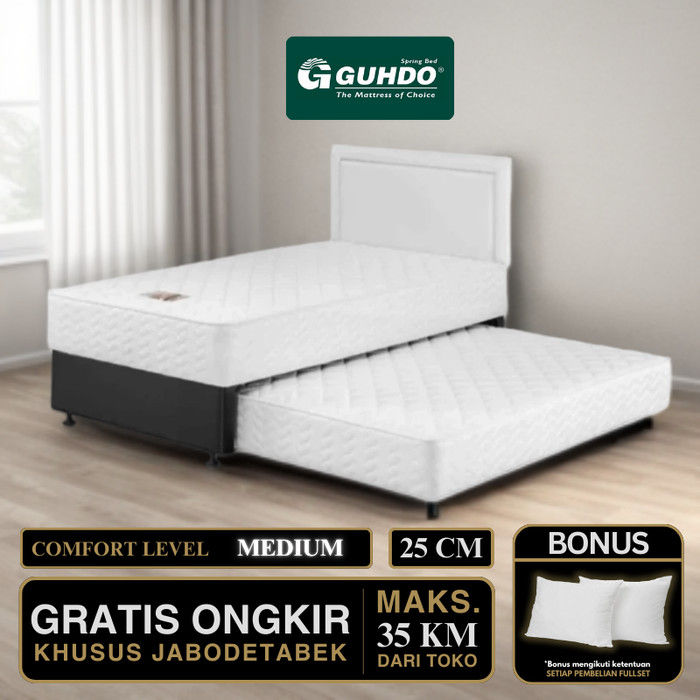 PROMO 2in1 2 in 1 Springbed Fullset Guhdo New Prima Sandaran Prospine | Kasur Anak | Kasur ...