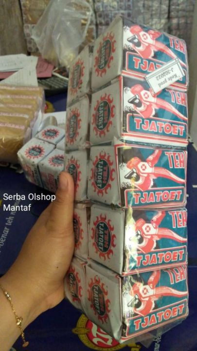 TJATOET Teh Tubruk biru Istimewa teh seduh catut [1 pack 10pcs/40gr ...