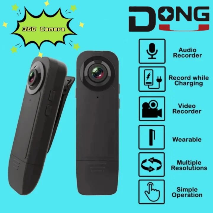 Original Portable 360 Action Camera Mini Camera 360 Camera For Vlogging ...