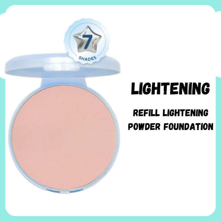Wardah Refill Lightening Powder Foundation Light Feel 12 g | Lazada ...