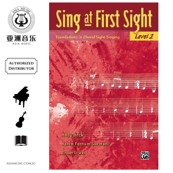 AUTHORIZED DISTRIBUTOR - ALFRED MUSIC - SING AT FIRST SIGHT LEVEL 2 ...