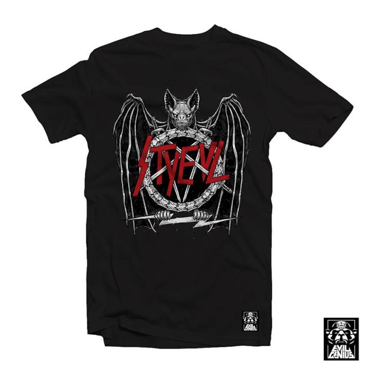 Evil Genius Unisex STY Evil T-Shirt (Black) | Lazada PH
