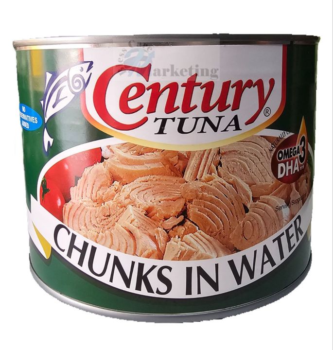 Original Century Tuna Chunks in Water or Oil 1705g | Lazada PH
