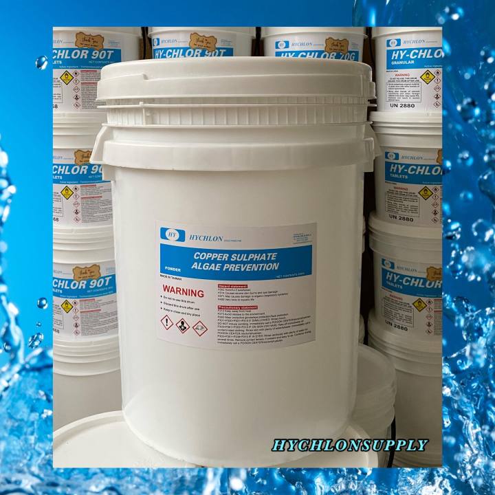 Copper Sulphate & Algae Prevention (Algae Killer) 25KG Chelated Copper ...