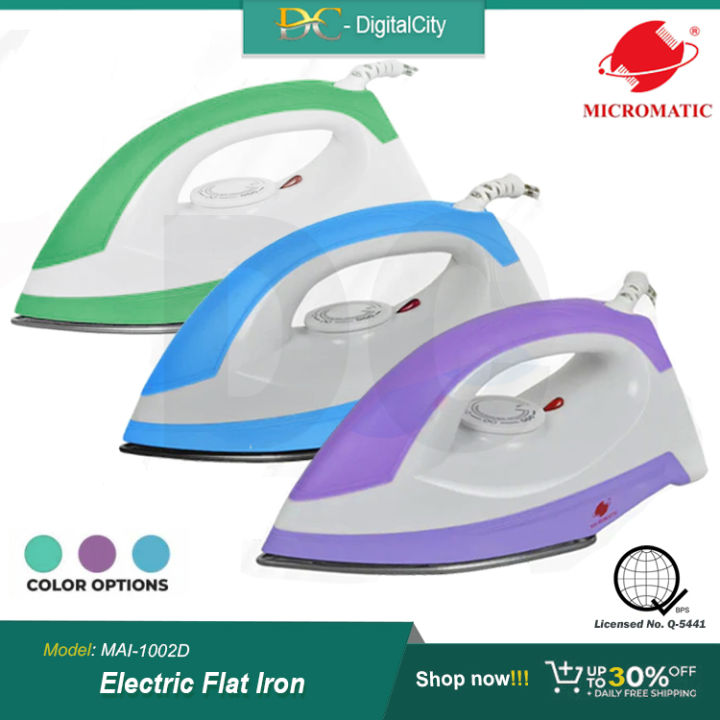 Micromatic MAI-1002D Non-Stick Flat Iron | Lazada PH