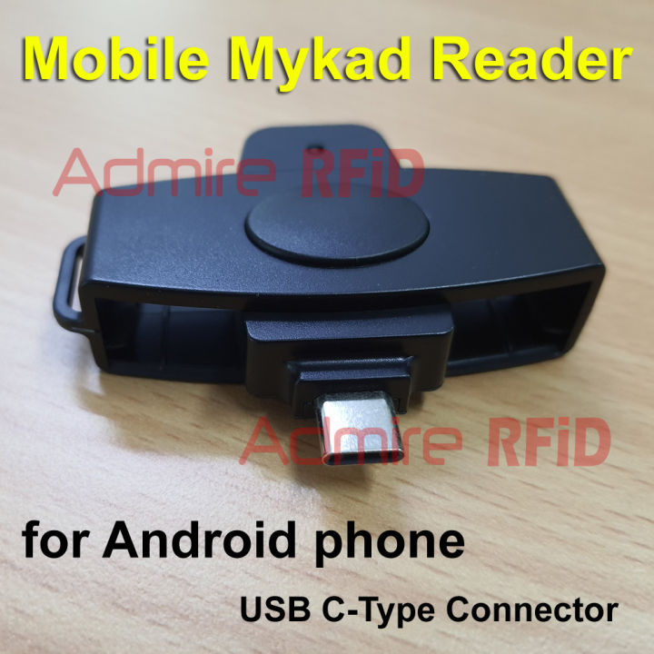 Mobile Mykad Reader for Android Smartphones with App to read Malaysia Identity IC card in phone ...