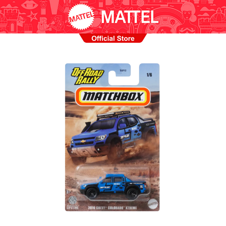 Matchbox Themed Collectible 1:64 Diecast Vehicle 2016 Chevy Colorado ...