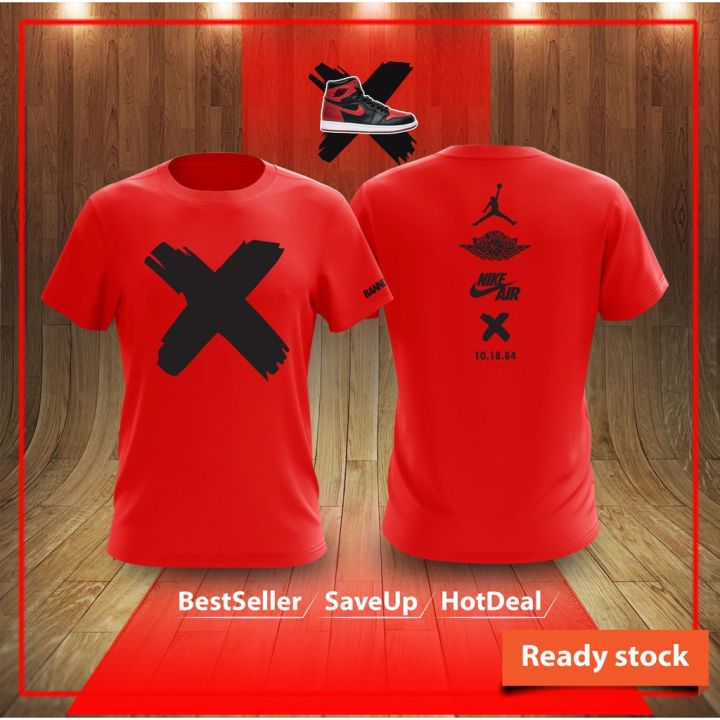 JORDAN AIR BANNED TSHIRT | Lazada
