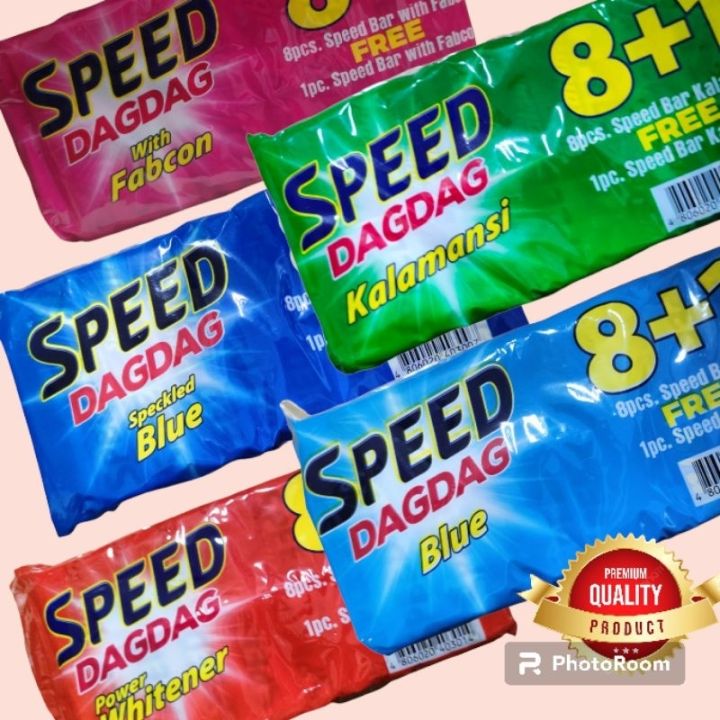 SPEED BAR Soap 8+1 Detergent Bar Soap | Lazada PH