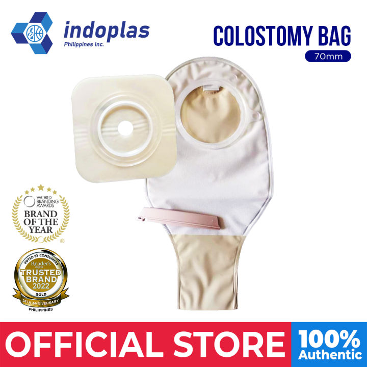Indoplas Colostomy Bag 70mm - 1 Piece | Lazada PH