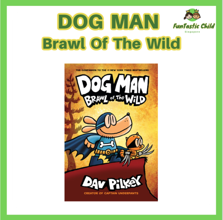 FunTastic Child DOG MAN Brawl of The Wild Comics Books for Children DOG ...
