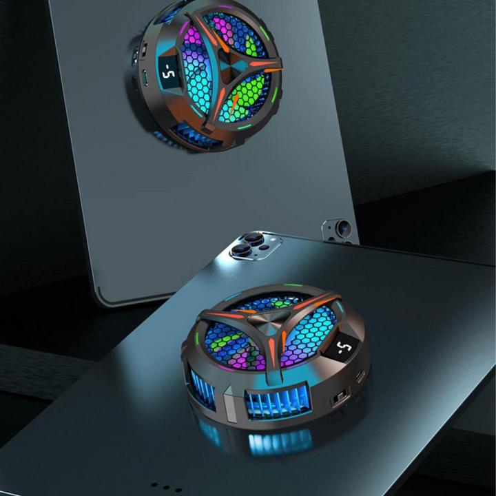 RYRA Gaming RGB Magnetic Cooler For Tablet With Aluminum Laptop Tablet ...