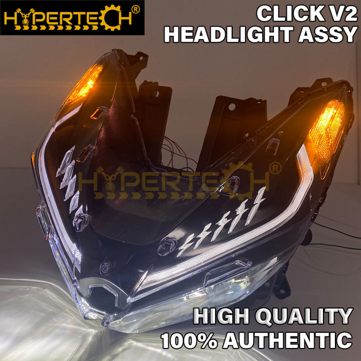 Hypertech Headlight Assy For Honda Click 125i/150i V2 Headlight ...