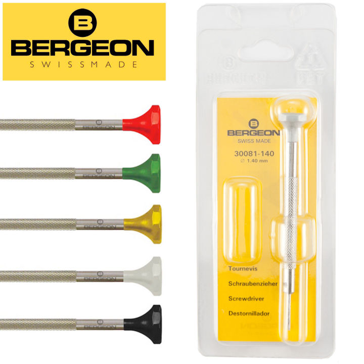 BERGEON 30081 Screwdriver Entirely Stainless Steel Watchmaker Tools ...
