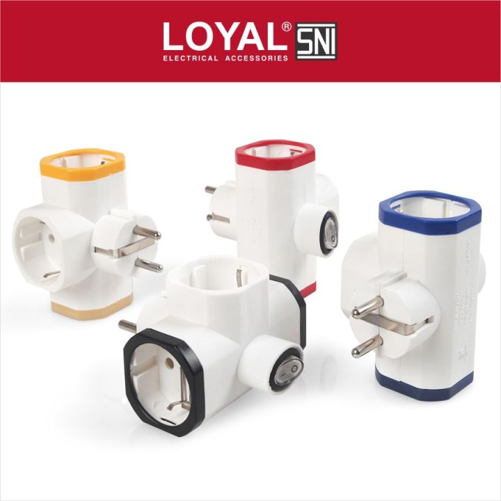 Loyal Steker T Arde LY-912SK dengan Saklar Kuningan Asli SNI | Lazada ...