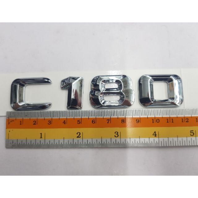 Logo C180 ของรถ BENZ ใหม่ พร้อมกาวติด | Lazada.co.th