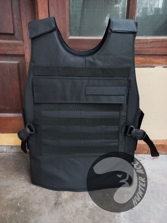 ROMPI PELINDUNG DADA - Rompi Tactical - Hitam One Size | Lazada Indonesia