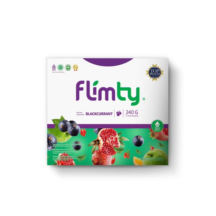 Flimty Fiber 1 Box (16 sachet) - Anti Oksidan JKT | Lazada Indonesia