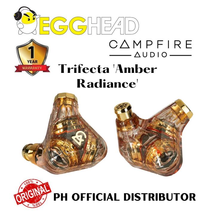 Campfire Audio Trifecta 'Amber Radiance' - IEM | Lazada PH