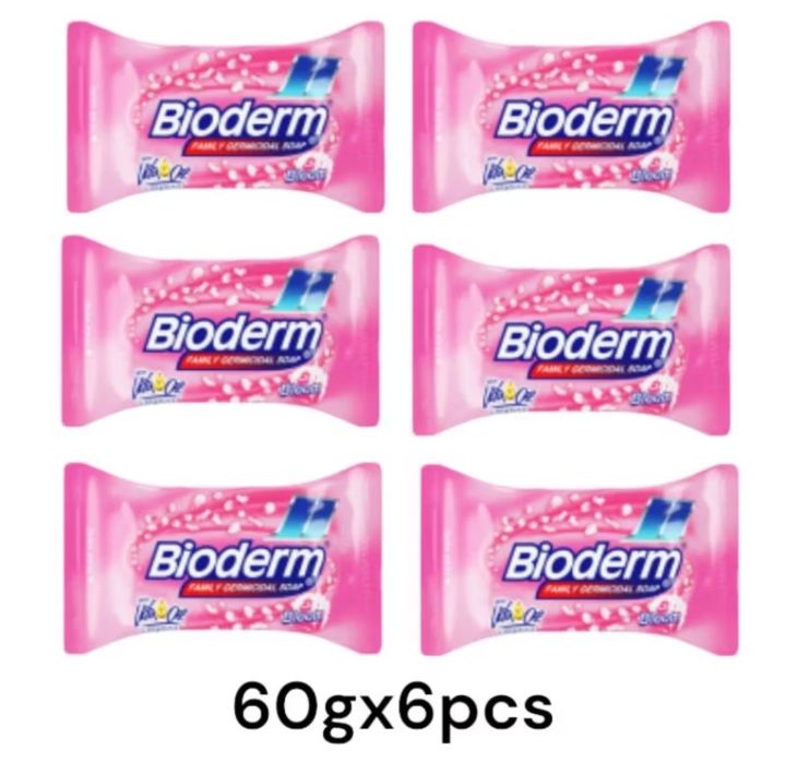 Bioderm Soap Bloom Pink (60g x 6pcs) | Lazada PH