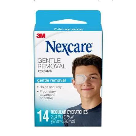 Nexcare Disposable Eye Patch [Regular -57mm x 80mm ] (14s/box) (Ready ...