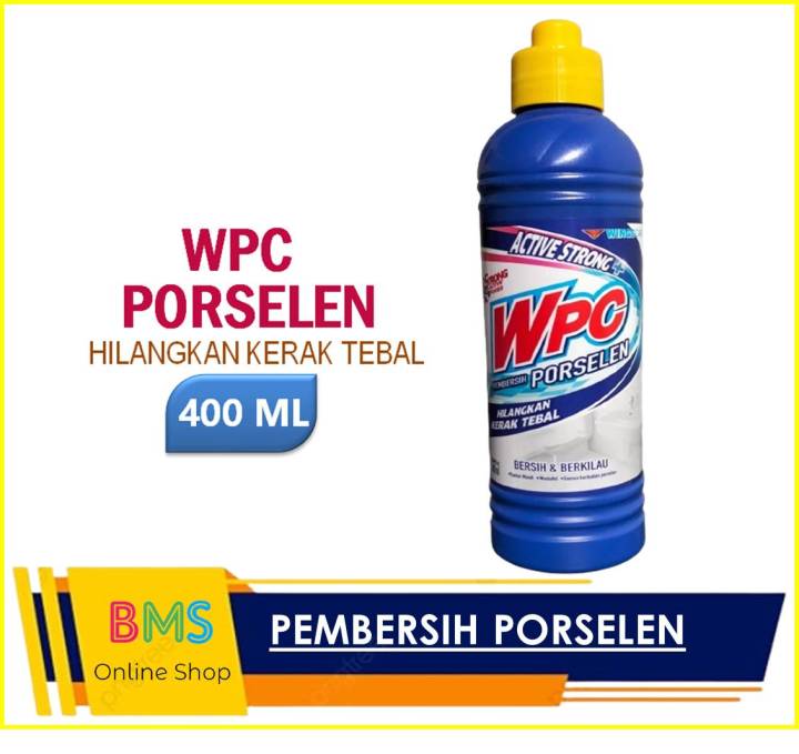 WPC PORSELEN PEMBERSIH KERAK TEBAL KEMASAN BOTOL UKURAN 400 ML | Lazada Indonesia