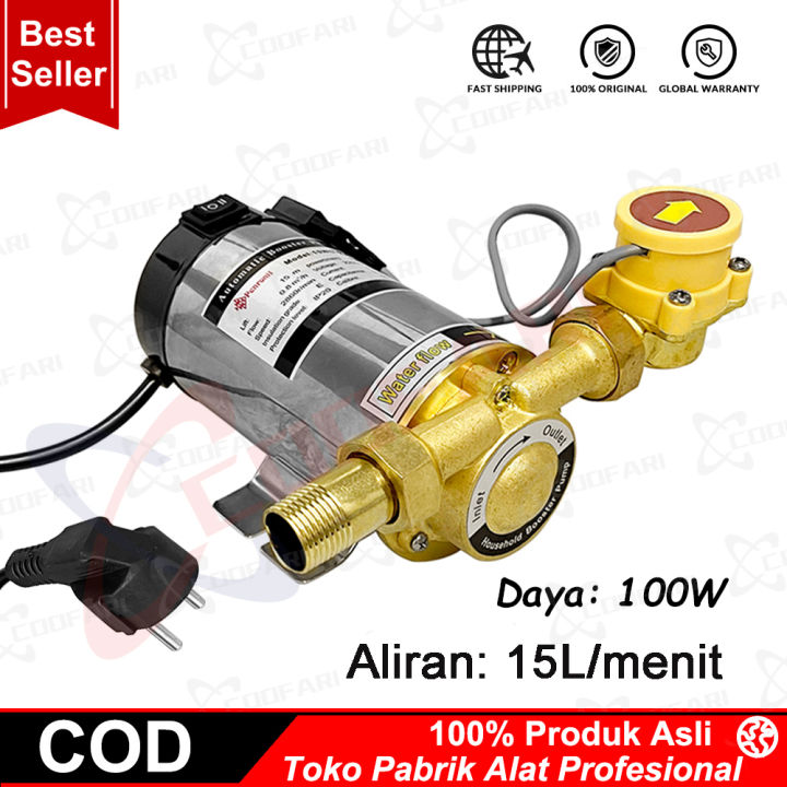 Pompa Booster Penguat Tekanan Air Booster Pump 100W 15L/Menit 180W 20L ...