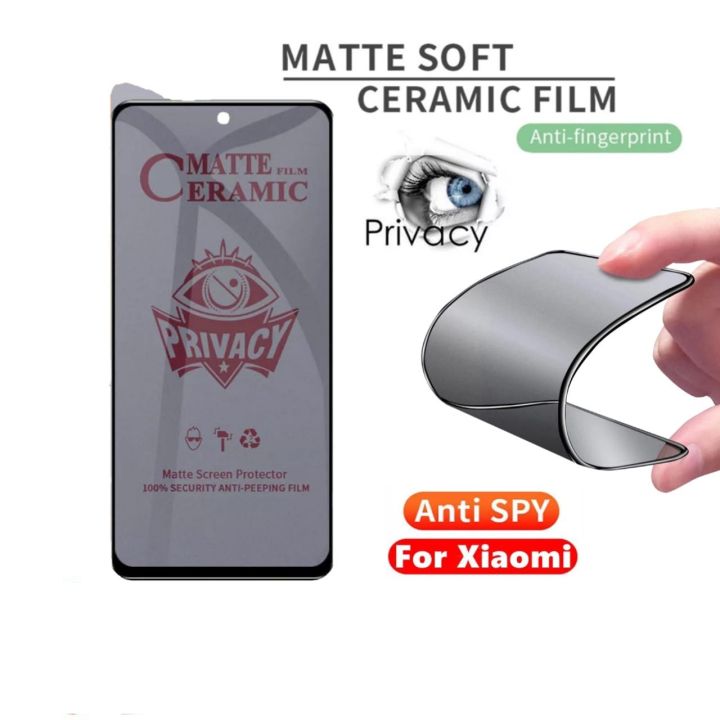 CERAMIC MATTE SPY XIAOMI REDMI NOTE 6 / NOTE 6 PRO / REDMI NOTE 12 PRO 4G / NOTE 12 PRO 5G ...