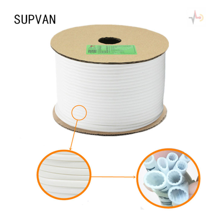 Electrical Wire Cable Identification Sleeve Tube Mark Label White ...