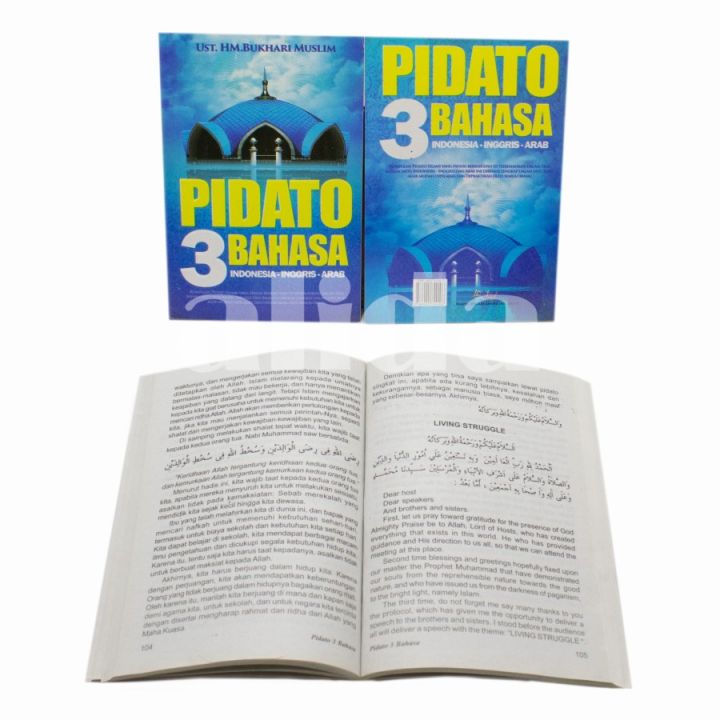 Buku Pidato 3 Bahasa Arab Inggris Indonesia - Sandro | Lazada Indonesia