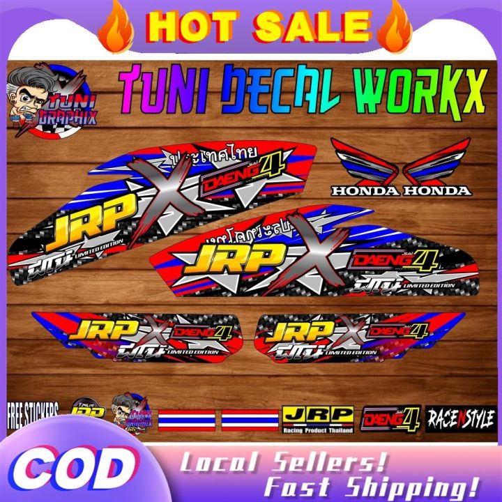 【COD/READY】 TMX / PINOY MOTOPOSH DECALS STICKER v4 ( JRP X DAENG DESIGN ...