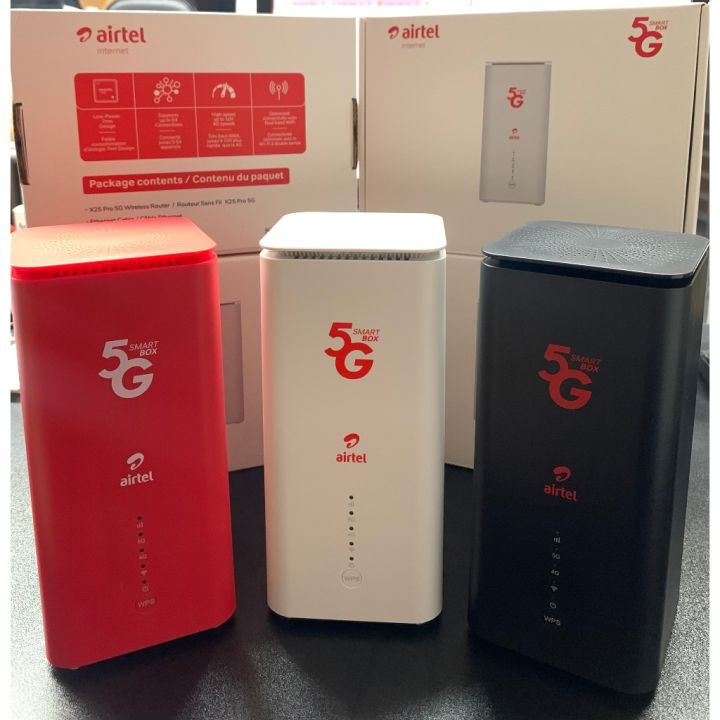 Airtel ZLT X25 PRO 4.67Gbps 5G 4G+ Wi-Fi 6 AX1800 (CAN'T MODIFY ...