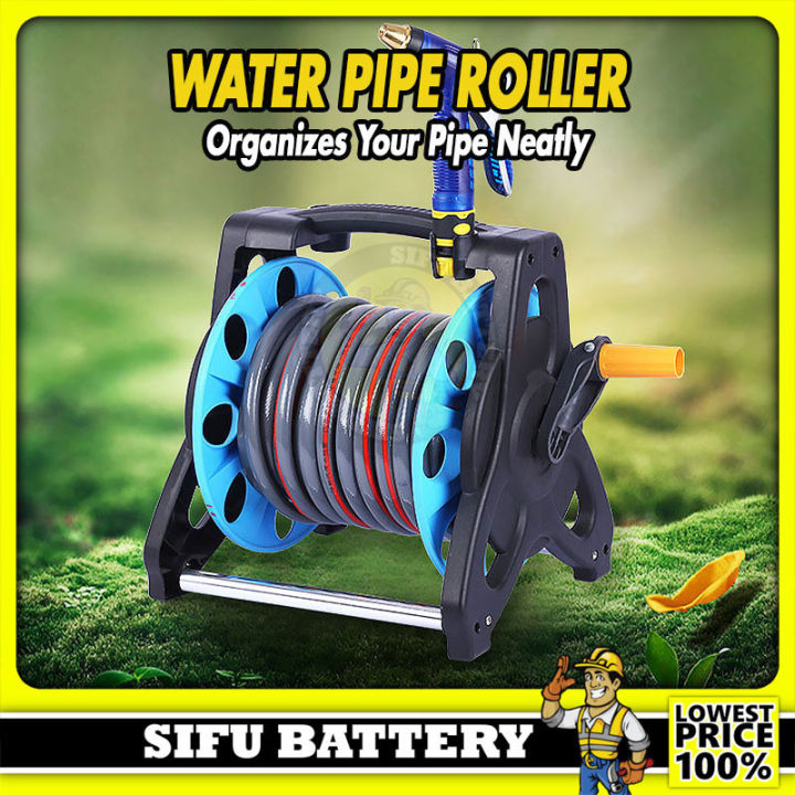 Water Hose Reel Holder Heavy Duty Storage Outdoor Garden Storing Water ...