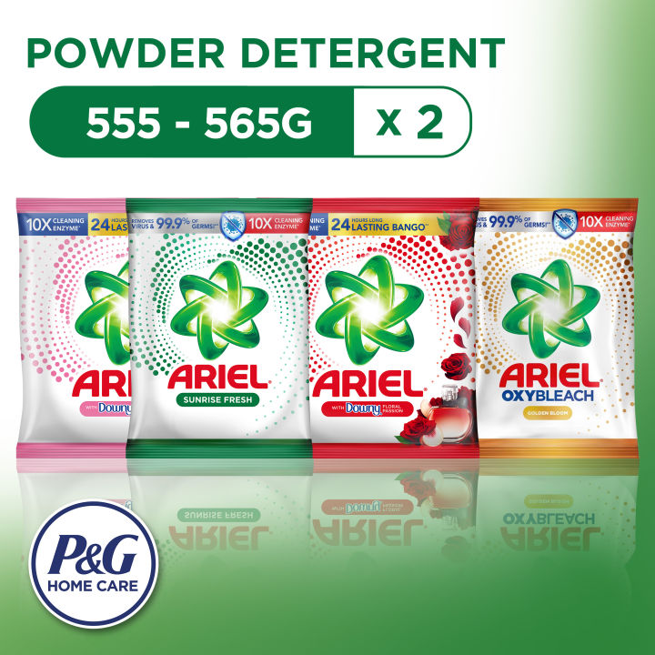 [Bundle of 2] Ariel Powder Detergent Sunrise Fresh Floral Passion ...