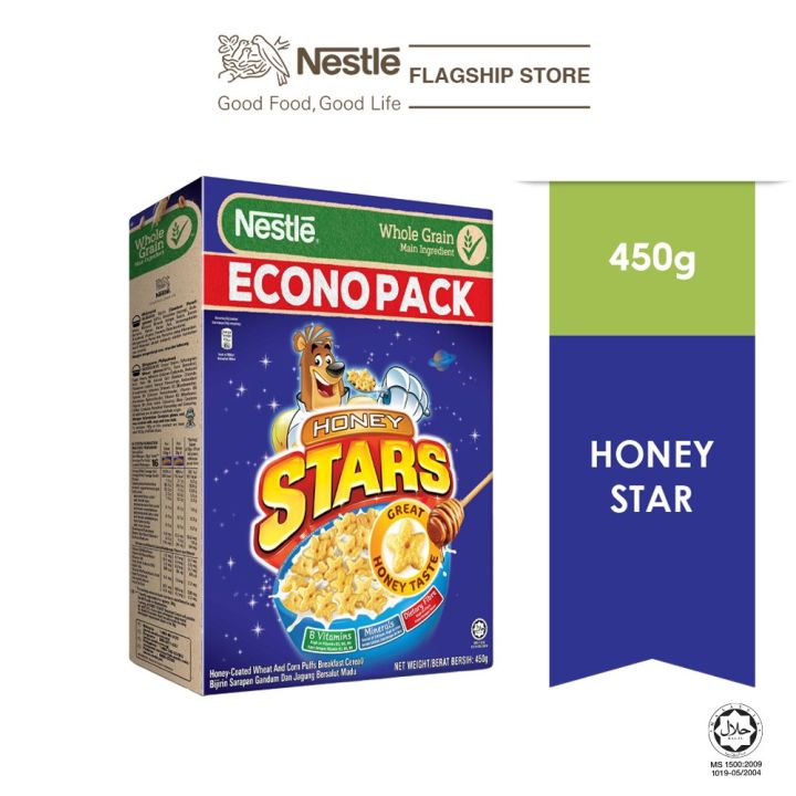 NESTLE HONEY STARS Cereal Econopack 450g | Lazada